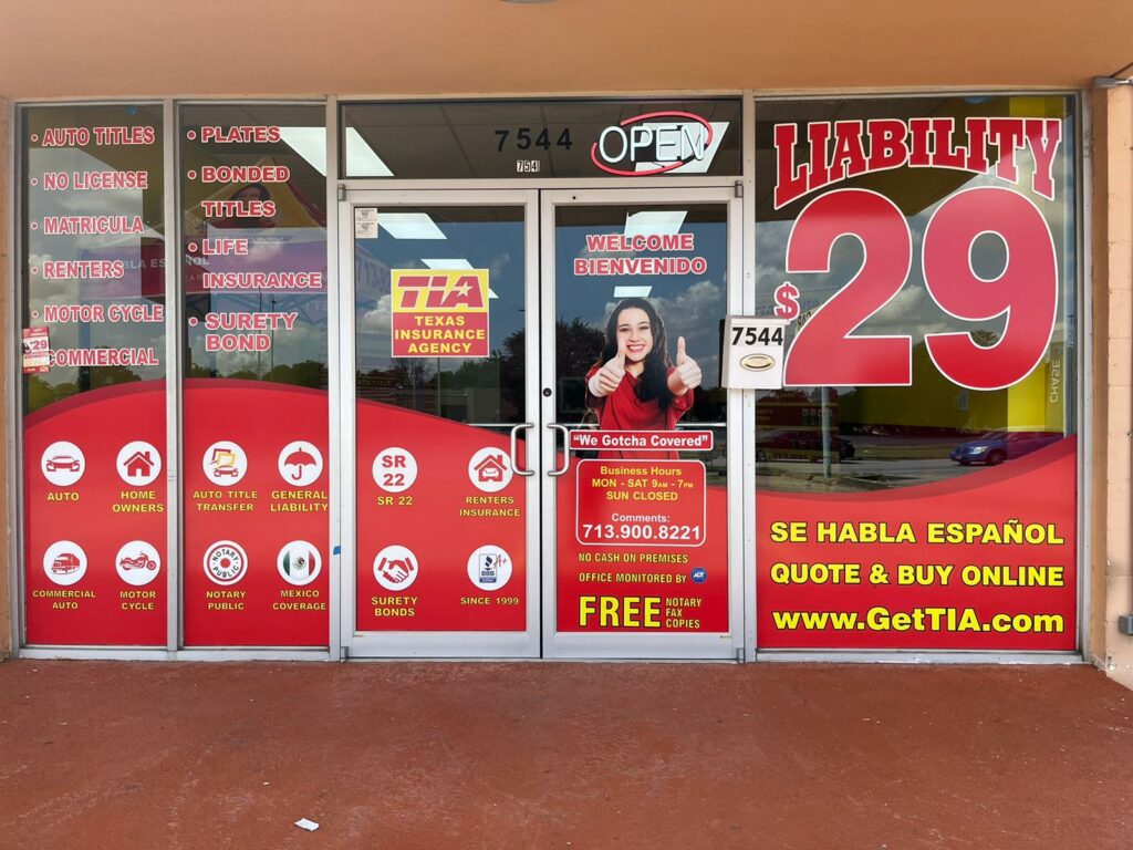 TIA Texas Insurance Agency | Houston | Locations