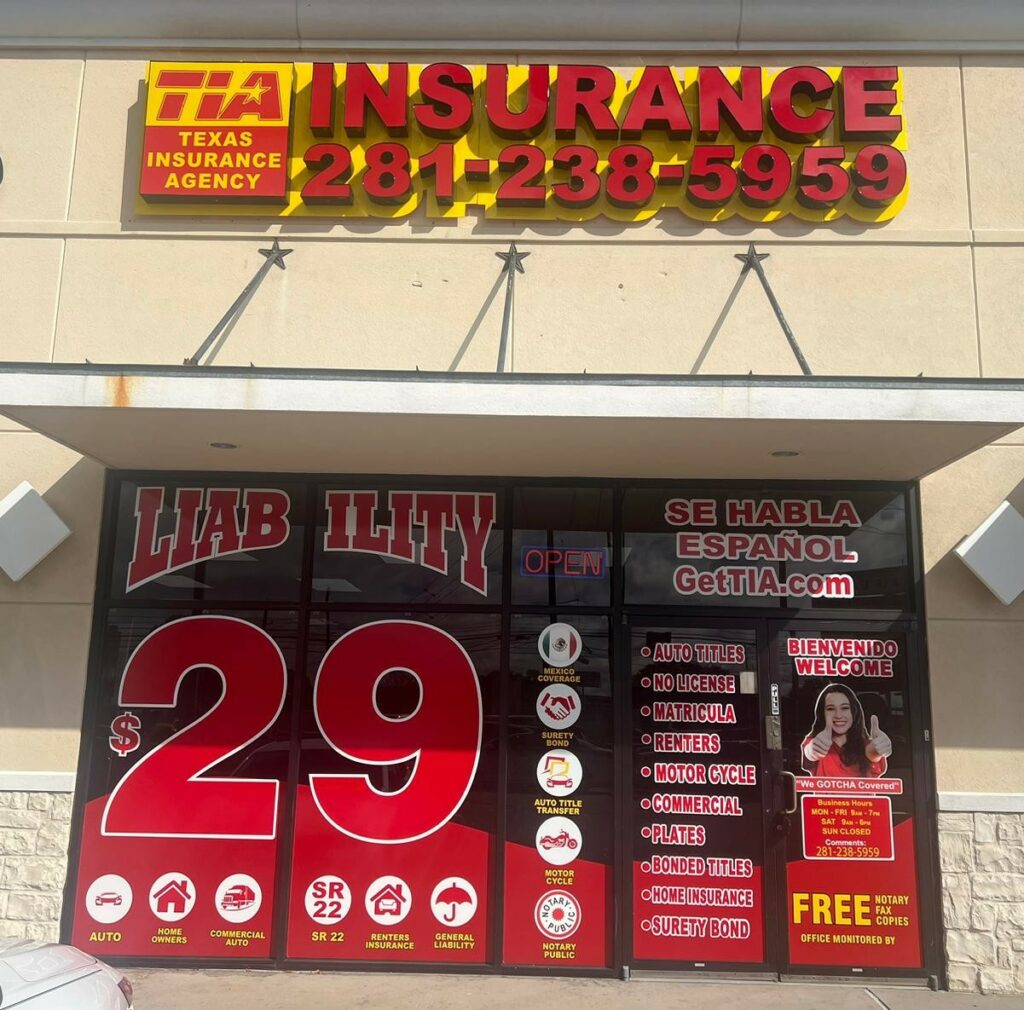 TIA Texas Insurance Agency | Houston | Locations