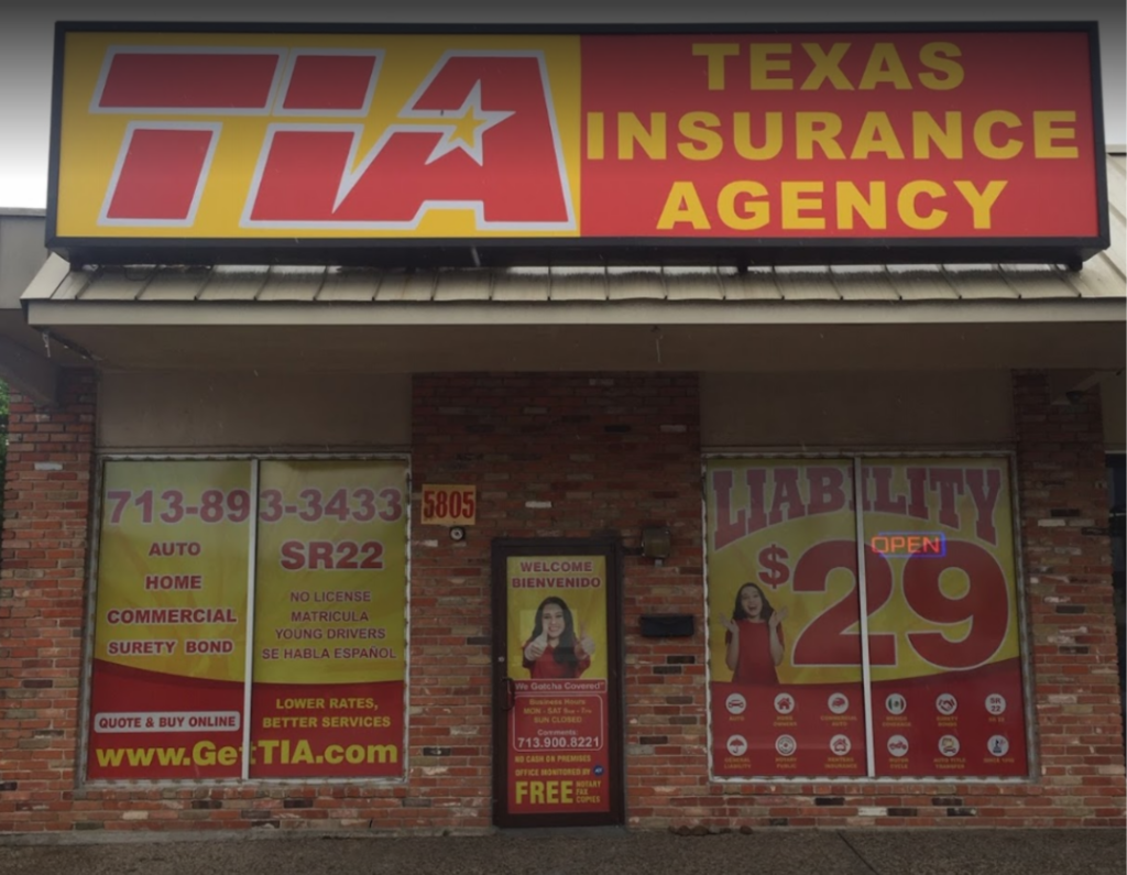 TIA Texas Insurance Agency | Houston | Locations